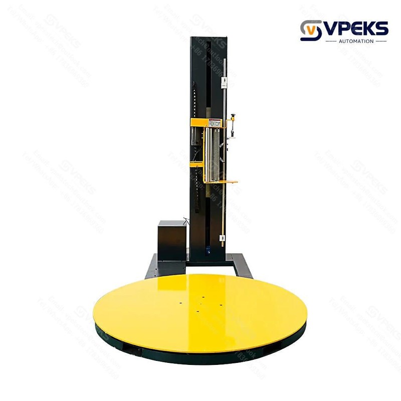Turntable Motor 1.5KW Pallet Wrapper Single Phase Voltage For Cello ...