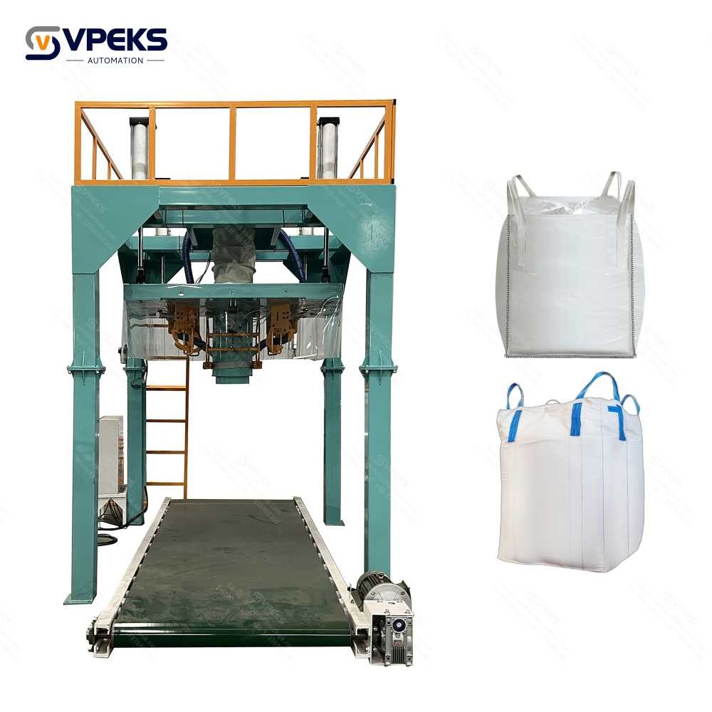 Clean And Safe Unloading Jumbo Bag Packing Machine Bulk Bag Filling Machine