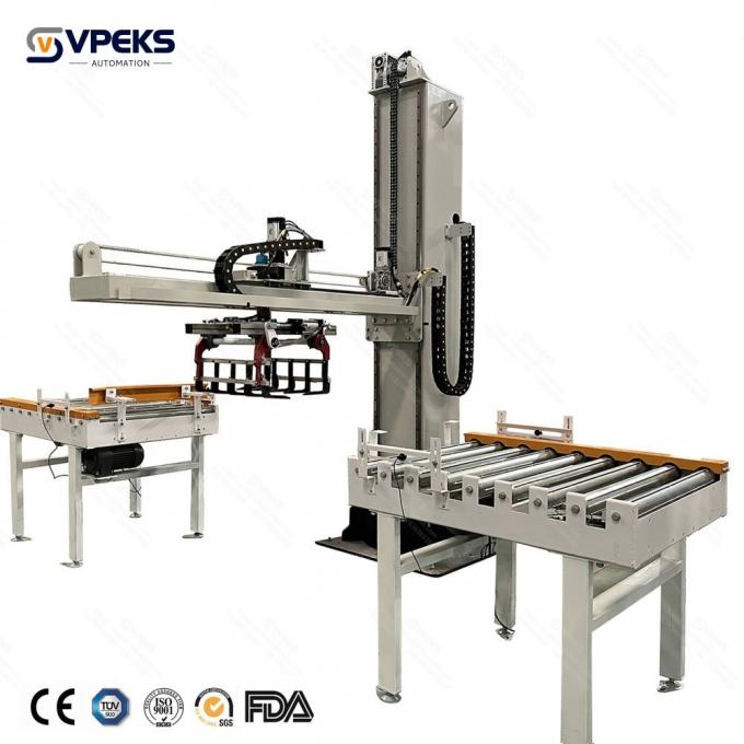 Drum Automatic Palletizer Machine With ABB Pallet Robot